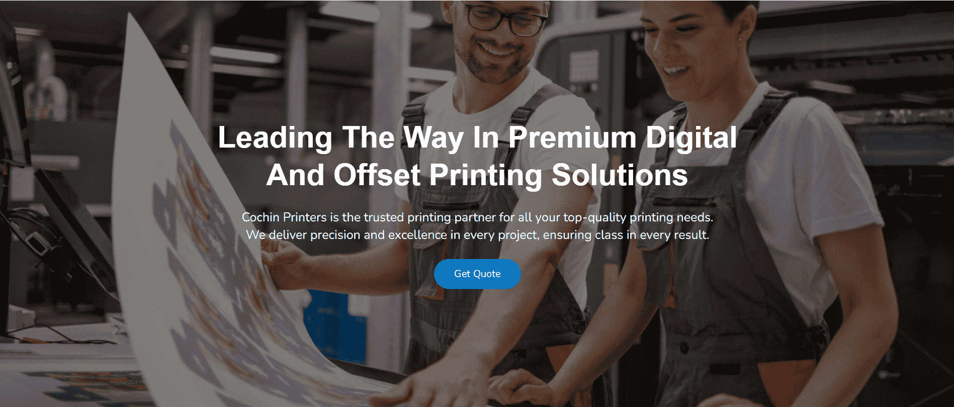 Cochin Printech - Your trusted printing partner for all your top-quality printing needs.